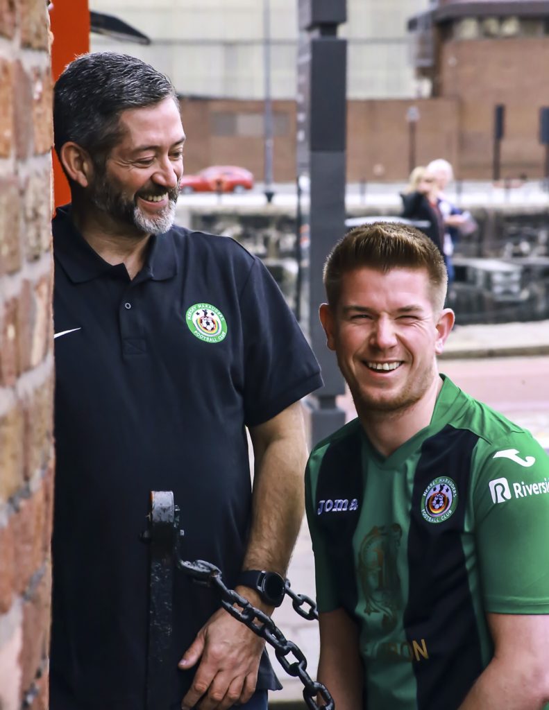 Riverside shows its support for LGBT football team - Riverside