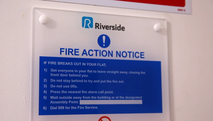 Safety in communal areas - Riverside